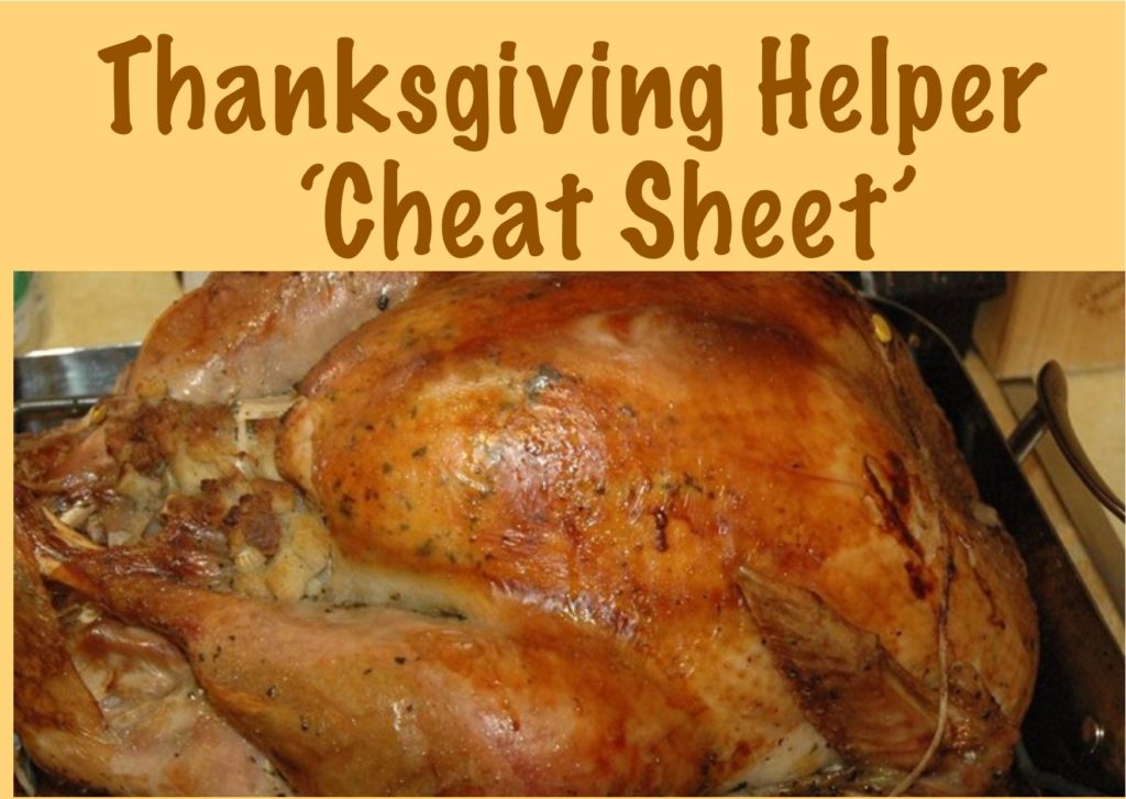 Thanksgiving Menu - The Rustic Heart